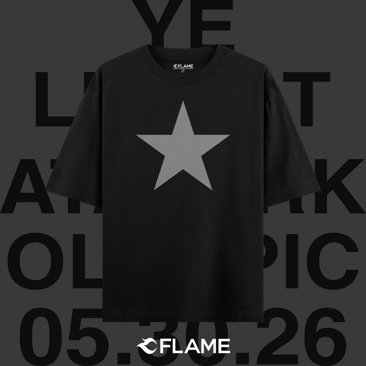 KANYE WEST Istanbul Atatürk Olympic Stadium Merch 2026 T-shirt Oversiz ...